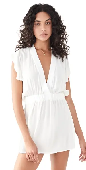 SOLIDO Ruffle Cover Up