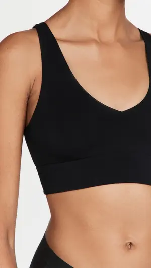 Commando Butter Comfy Bralette - Black