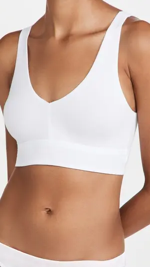 Commando Butter Comfy Bralette - White