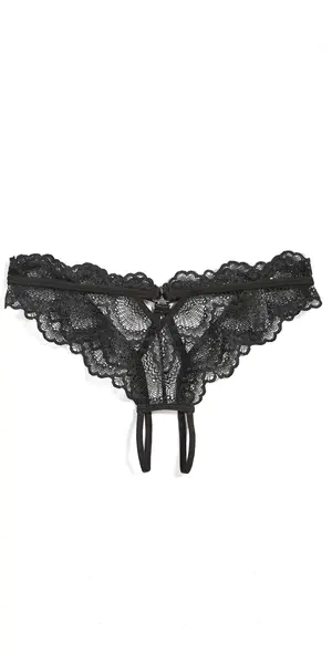 THISTLE AND SPIRE Kane Overt Bikini Panties - Black
