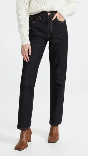 SLVRLAKE London Straight Leg Jeans - Empty Sky