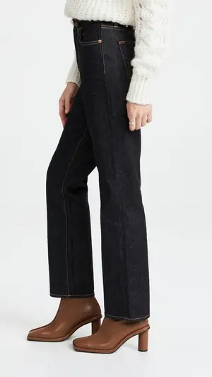 SLVRLAKE London Straight Leg Jeans - Empty Sky
