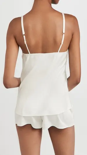 Flora Nikrooz Kylie Charmeuse Cami Set With Lace