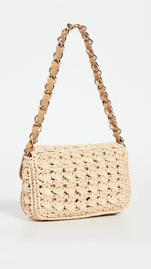 CATERINA BERTINI Woven Shoulder Bag