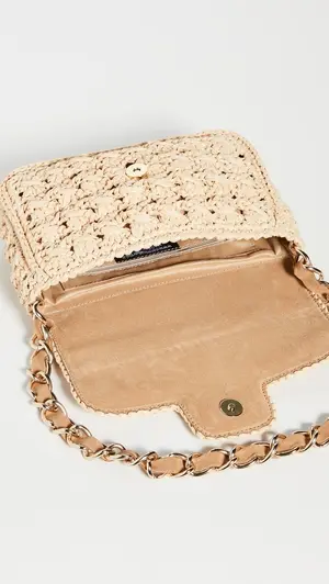 CATERINA BERTINI Woven Shoulder Bag