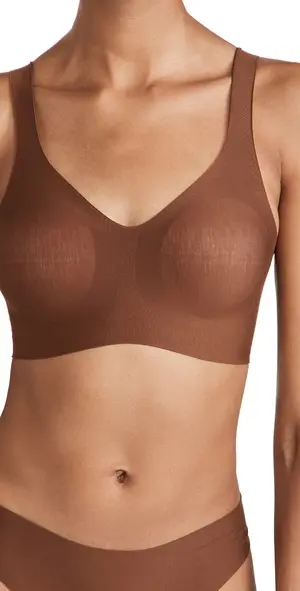 Commando Butter Soft Support Bralette Toffee