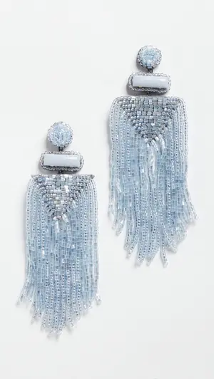 Deepa Gurnani Deepa Jody Earrings - Powder Blue