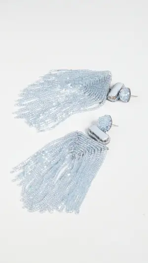 Deepa Gurnani Deepa Jody Earrings - Powder Blue