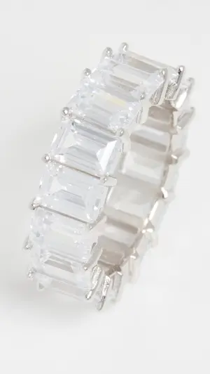 ADINA EDEN Baguette Eternity Band