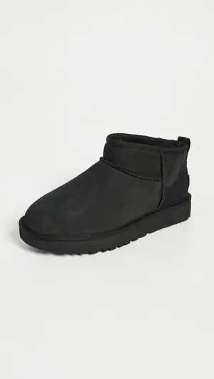 UGG Classic Ultra Mini Boots - Black