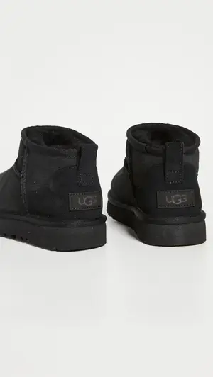 UGG Classic Ultra Mini Boots - Black