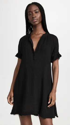 9seed Antibes Dress - Black