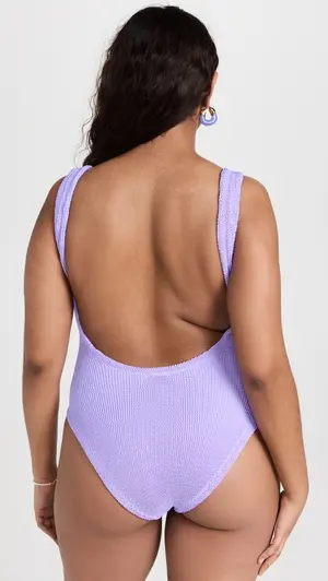 Hunza G Classic Square One Piece - Lilac