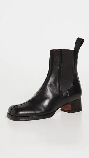 Manu Atelier Squared Toe Chelsea Boots