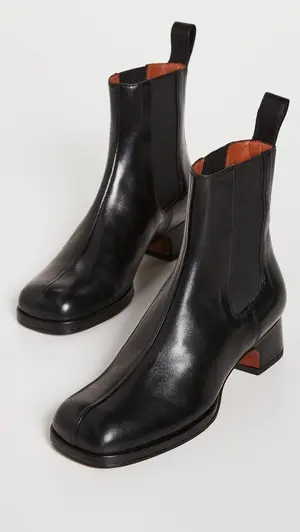 Manu Atelier Squared Toe Chelsea Boots