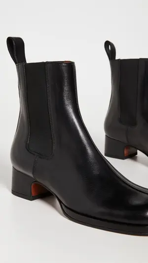 Manu Atelier Squared Toe Chelsea Boots