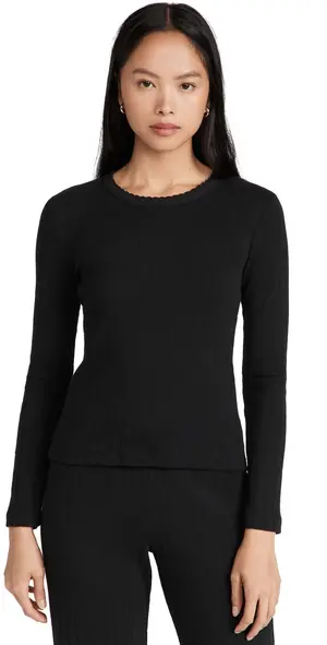 Women's Elasticated Cuff Thermal Tops