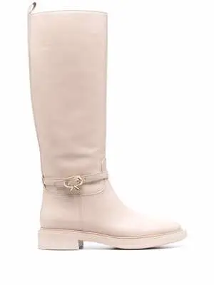 GIANVITO ROSSI Buckle-fastening Leather Boots