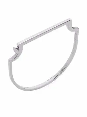 Monica Vinader Signature Skinny Bangle - Silver
