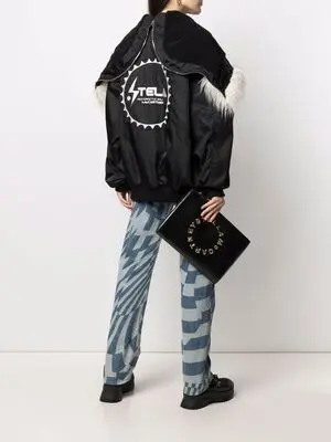 Stella McCartney Logo-embroidered Hooded Jacket