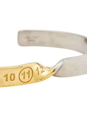 MAISON MARGIELA Twisted Number-engraved Bracelet