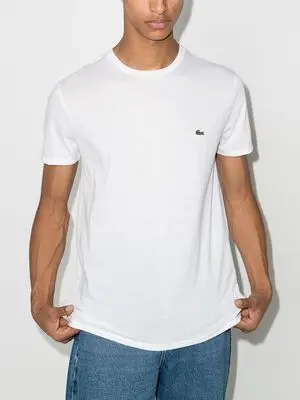 Lacoste Logo-patch T-shirt - White