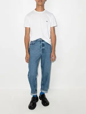 Lacoste Logo-patch T-shirt - White