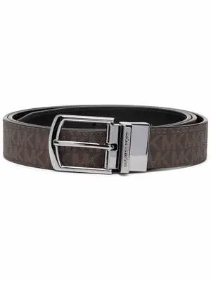 Michael Kors Monogram Belt - Brown