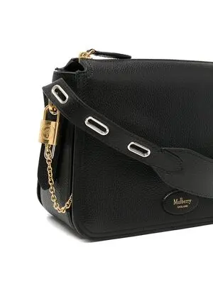 Mulberry Billie Leather Crossbody Bag - Black