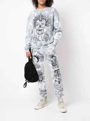 HACULLA. Spike Head Graphic Print Sweater