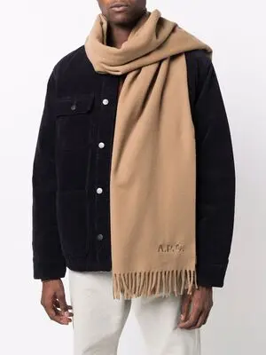 A.p.c. Fringe-hem Scarf