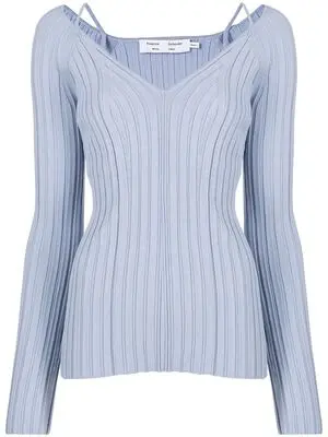 Proenza Schouler White Label Rib Knit Top