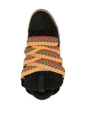 LANVIN Chunky Lace-up Sneakers - Black