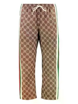 Gucci Interlocking G Cropped Track Pants