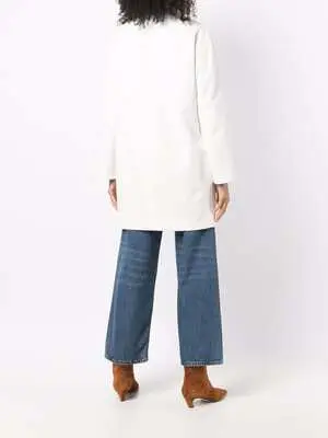 Alberto Biani Buttoned-up Wool Coat