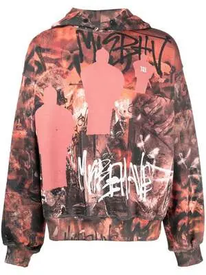 Misbhv Drop Shoulder Sweatshirts Hoodies For Men