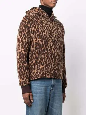 Amiri All-over Leopard-print Hoodie