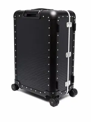 FPM MILANO Bank Spinner 68 Check-in Suitcase - Black