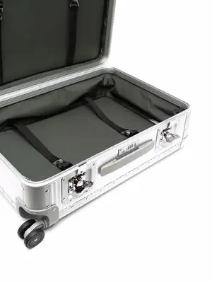 FPM MILANO Bank S Spinner 68 Aluminium Suitcase - Silver