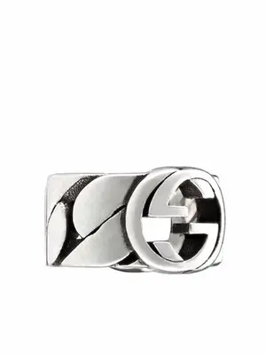 Gucci Sterling Interlocking G Ear Cuff