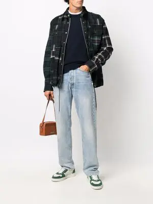 DRUMOHR Round Neck Jumper - Blue