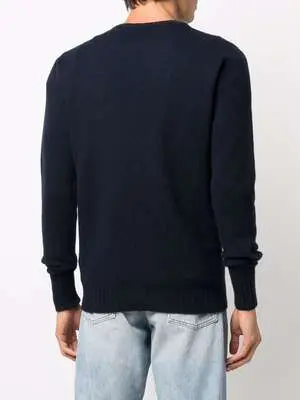 DRUMOHR Round Neck Jumper - Blue