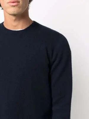 DRUMOHR Round Neck Jumper - Blue
