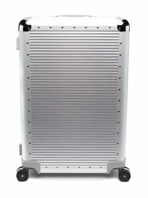 FPM MILANO Bank S Spinner 76cm Studded Aluminum Suitcase