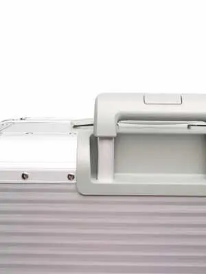 FPM MILANO Bank S Spinner 76cm Studded Aluminum Suitcase