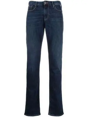 Emporio Armani Straight Leg Jeans For Men