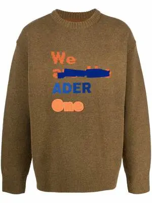 ADER ERROR Logo-embroidered Knitted Jumper