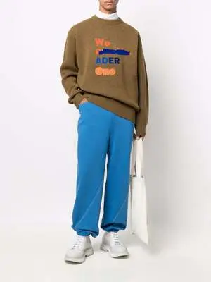 ADER ERROR Logo-embroidered Knitted Jumper