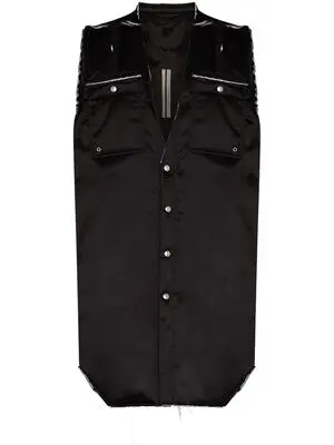 Rick Owens Button Detailed Outerwear For Men