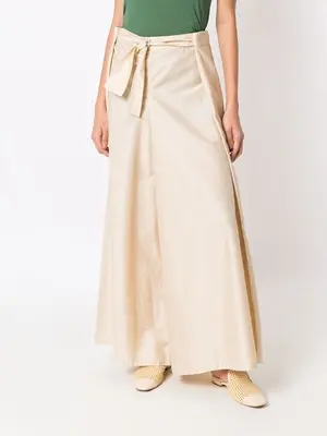 AMIR SLAMA Box-pleat Palazzo Pants